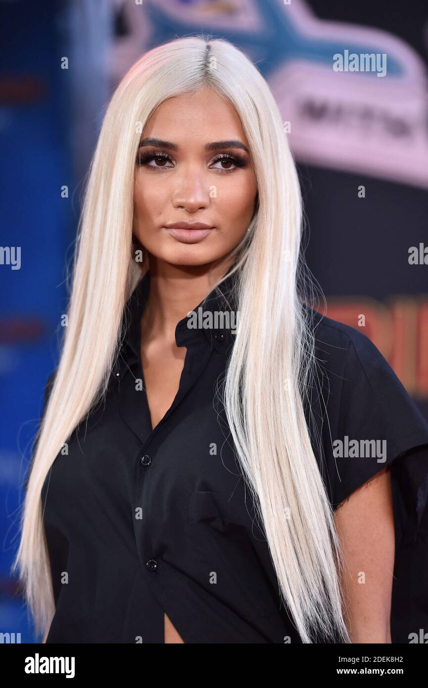 Pia Mia attends the Premiere of Sony Pictures' "Spider-Man Far From ...