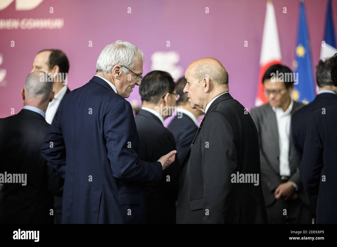 President macron edf hi-res stock photography and images - Alamy