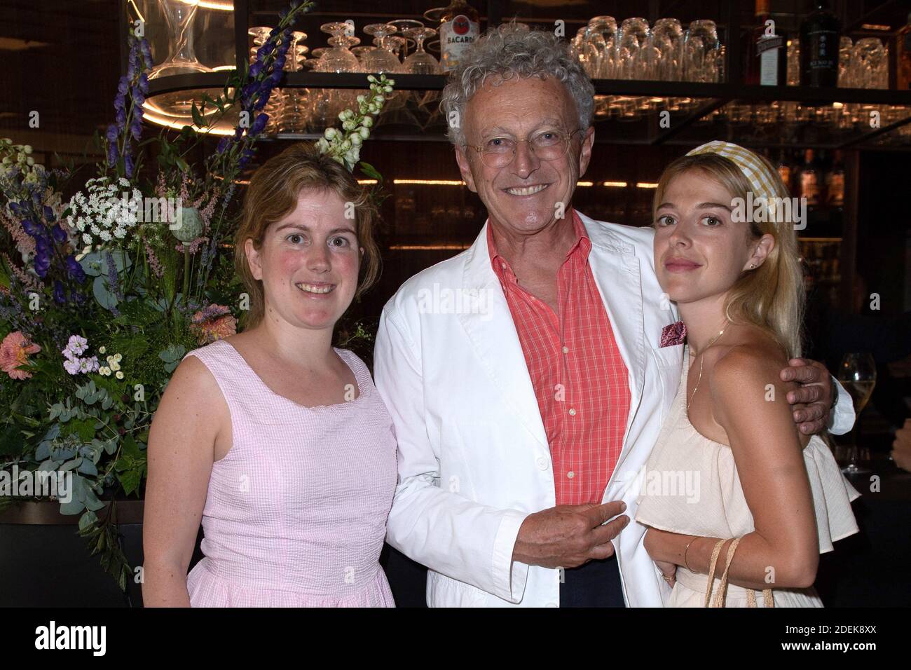 Isaure Monfort, Nelson Monfort and Victoria Monfort attending the Fred ...