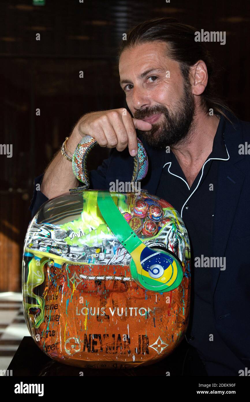 Fred Allard attending the Fred Allard X LVUTETIA exhibition opening at ...