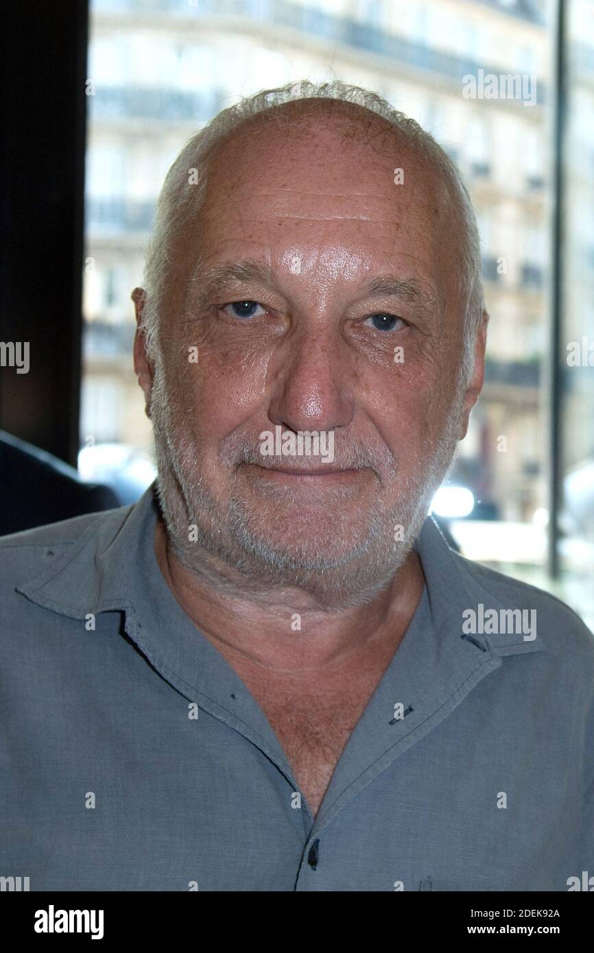 Francois Berleand attending the Fred Allard X LVUTETIA exhibition ...