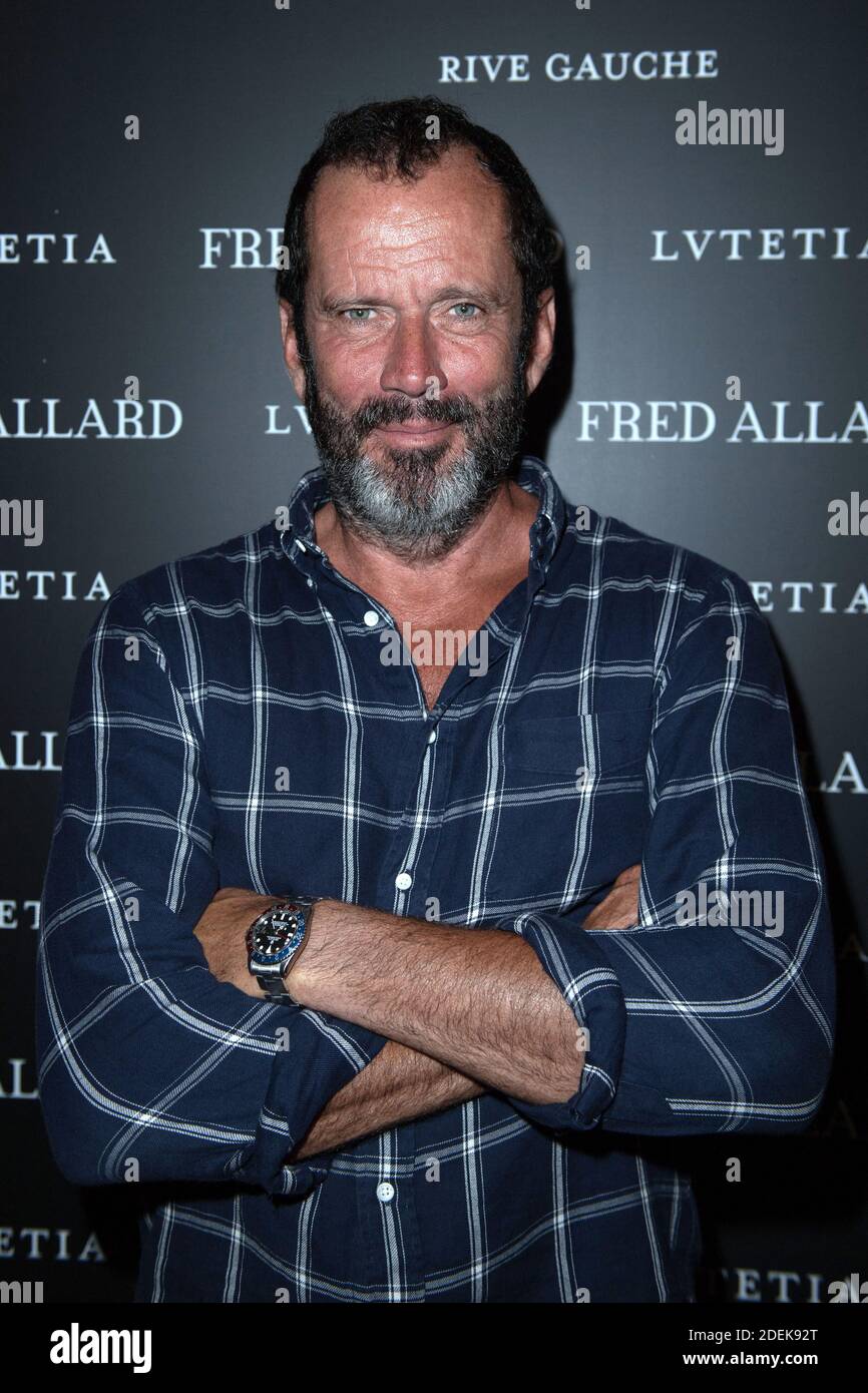 Christian Vadim attending the Fred Allard X LVUTETIA exhibition opening ...