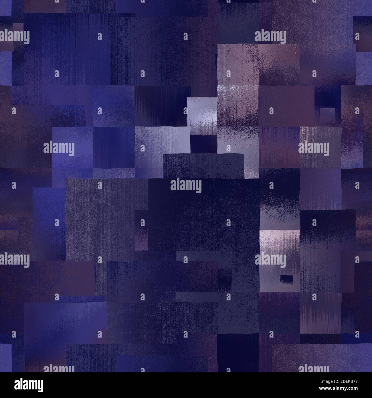 Seamless rectangle geo tile mosaic pattern swatch Stock Photo - Alamy