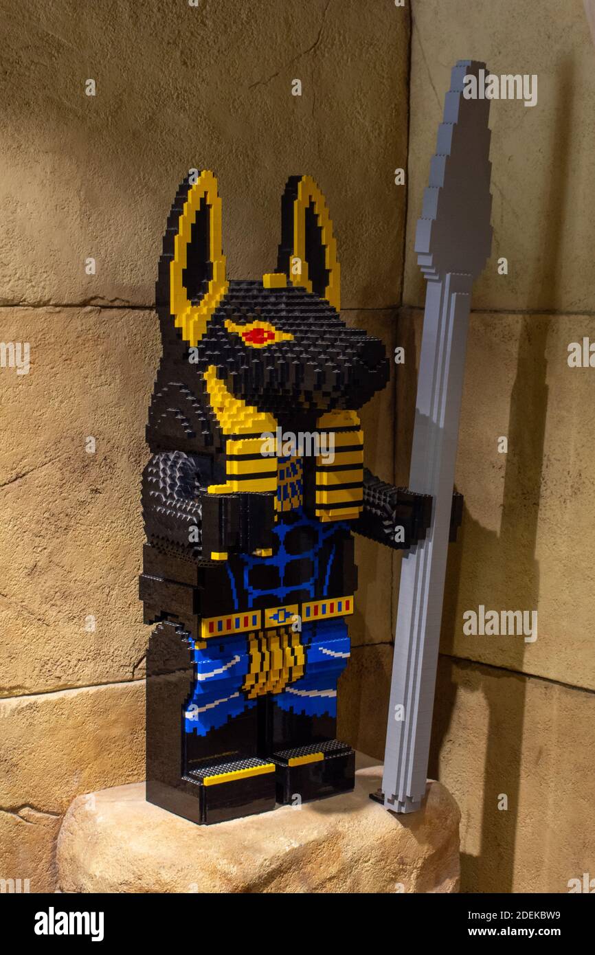 "Dubai, Dubai/United Arab Emirates - 03/07.2020: Legoland Dubai Theme ...