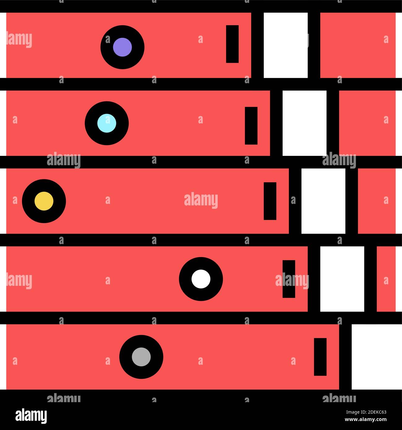 run track top view color icon vector illustration Stock Vector Image ...