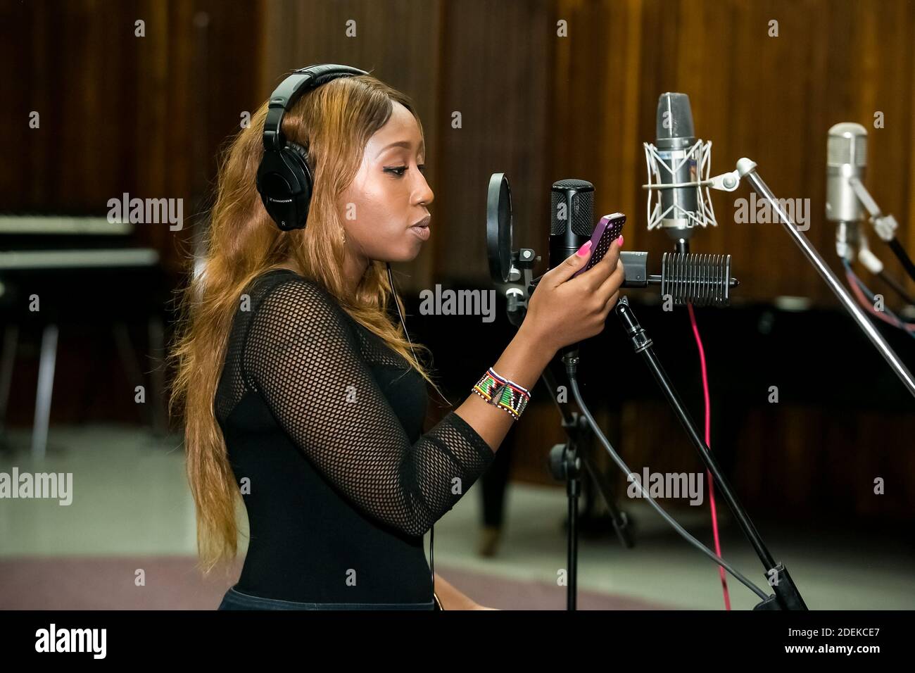 Johannesburg, South Africa - February 17, 2014: African Artist Victoria ...