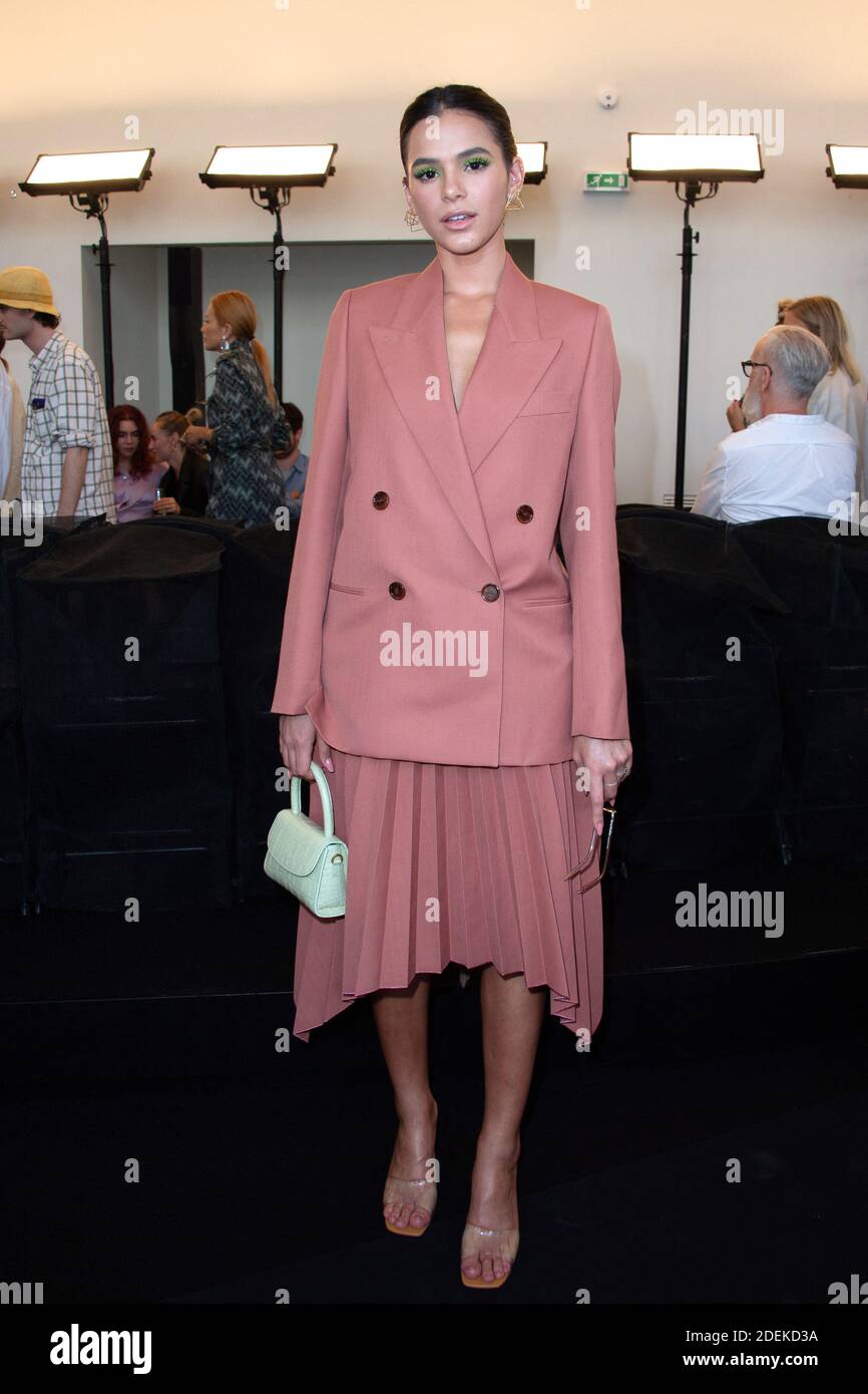 Bruna Marquezine attending the Acne show as part Paris Haute Couture ...