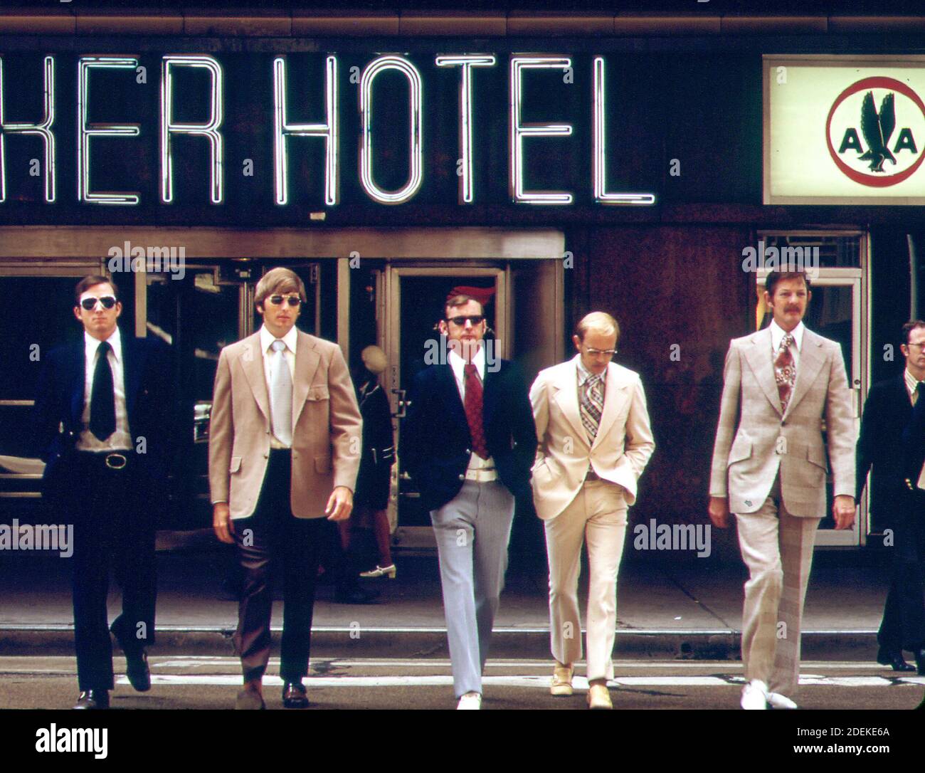 1970s Photo (1972) - In downtown Dallas Stock Photo - Alamy