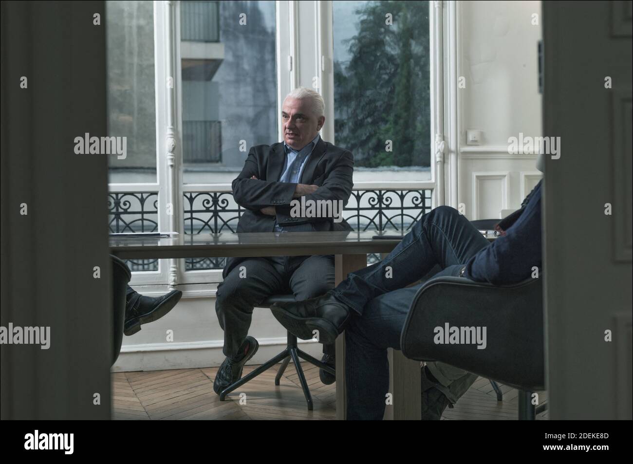 HSH Prince Henri de la Croy, at his lawyer's place in Paris, France, on ...