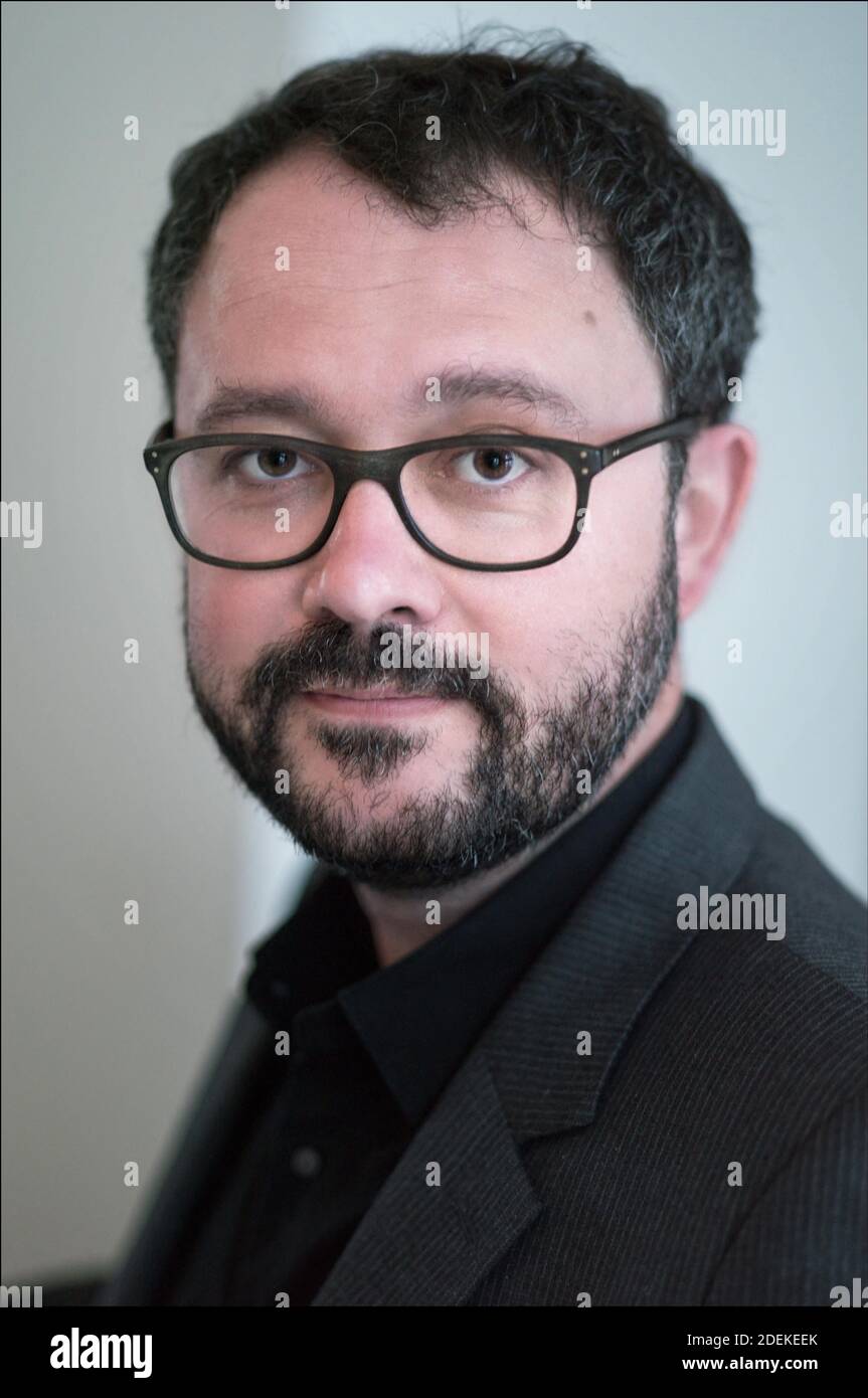 Riad Sattouf during photo session in Paris, France on May 9, 2019 ...