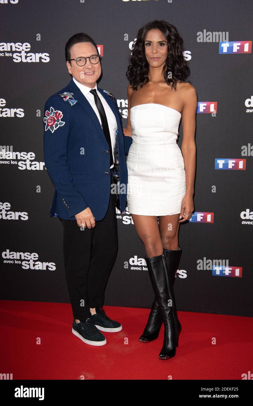 Jean-Marc Genereux and Shy'm attending the Danse avec les Stars 2019 ...
