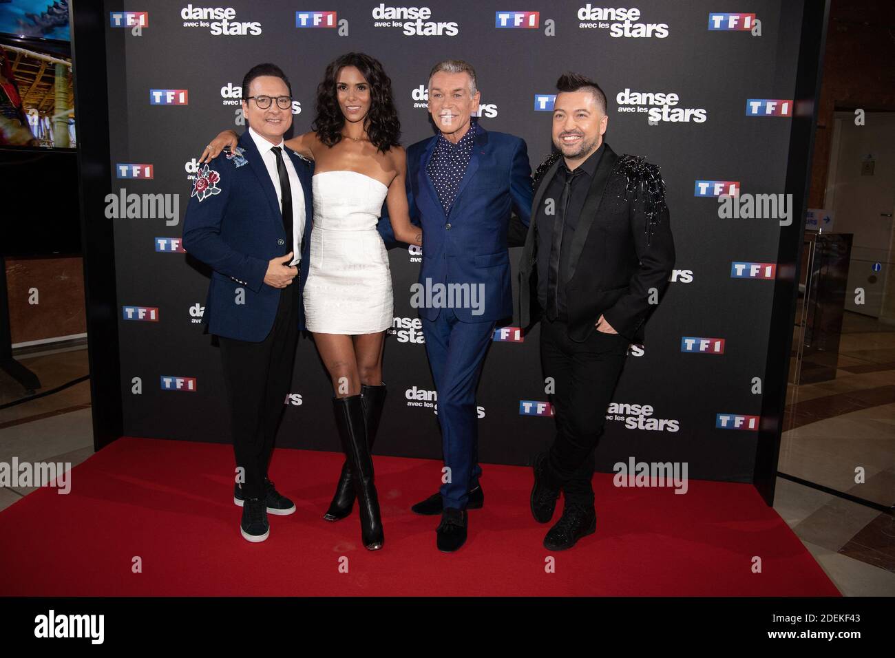 Jury Members Jean-Marc Genereux, Shy m, Patrick Dupond and Chris ...