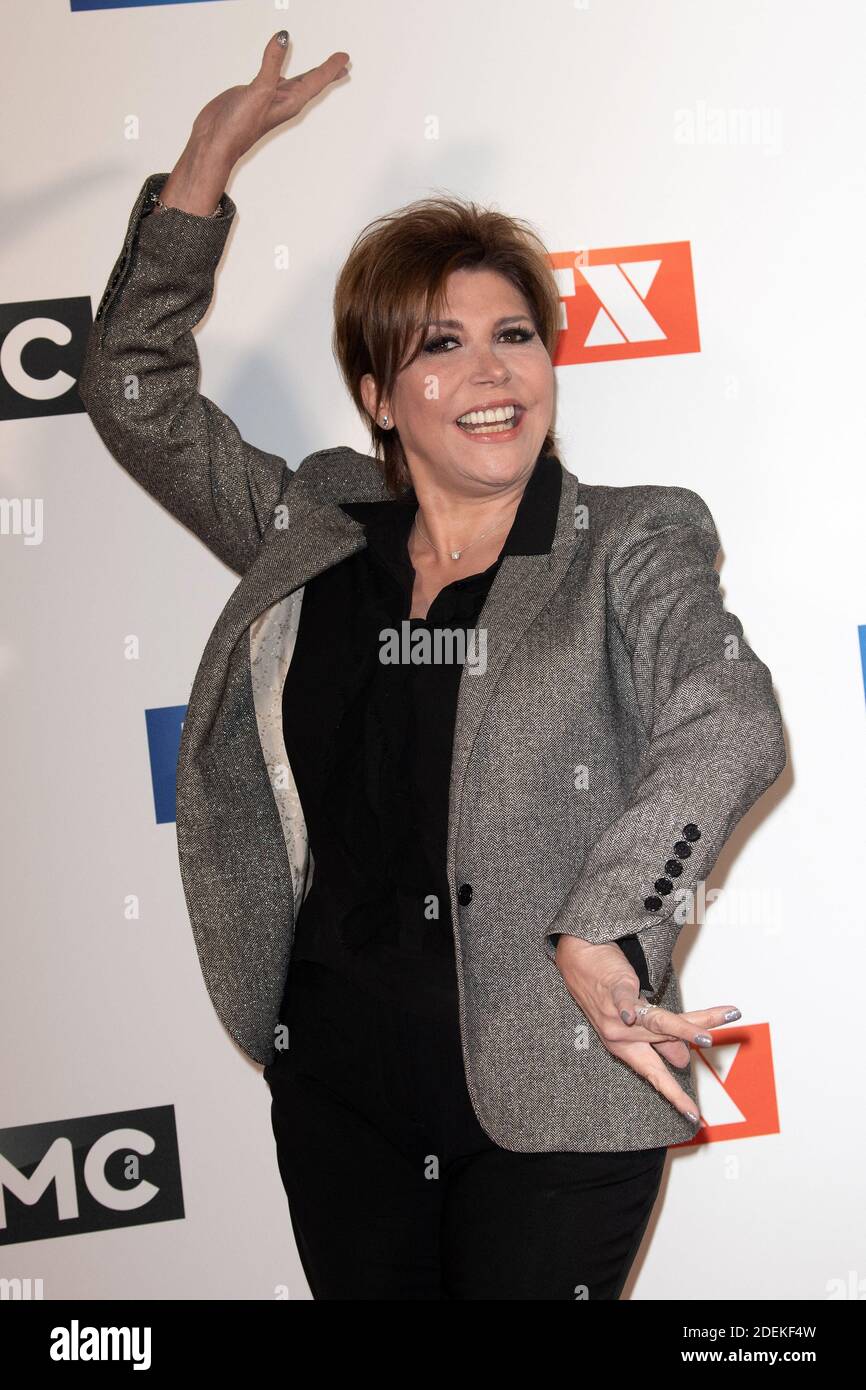 Liane Foly attends the Groupe TF1 photocall at Palais de Tokyo on ...