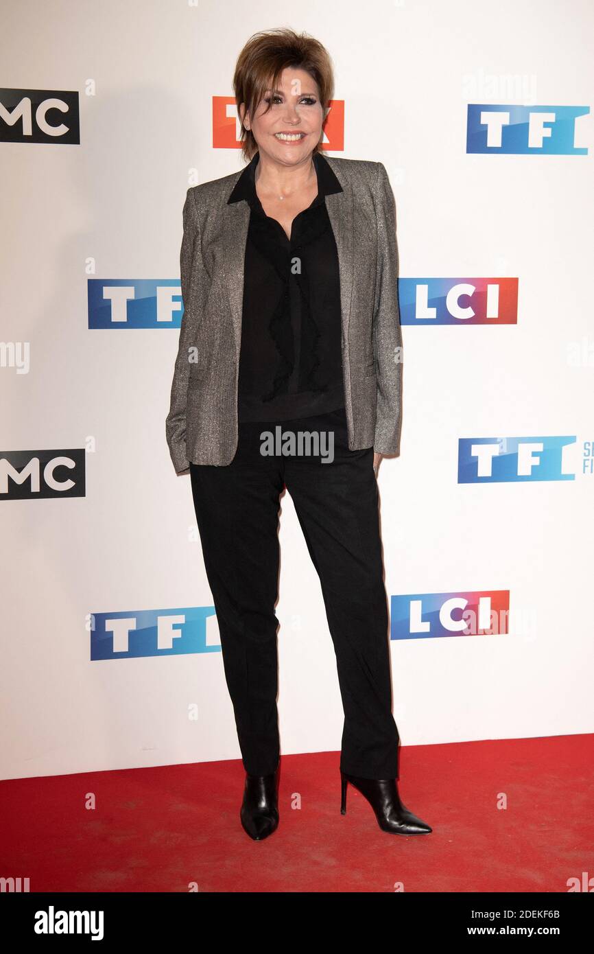 Liane Foly attends the Groupe TF1 photocall at Palais de Tokyo on ...