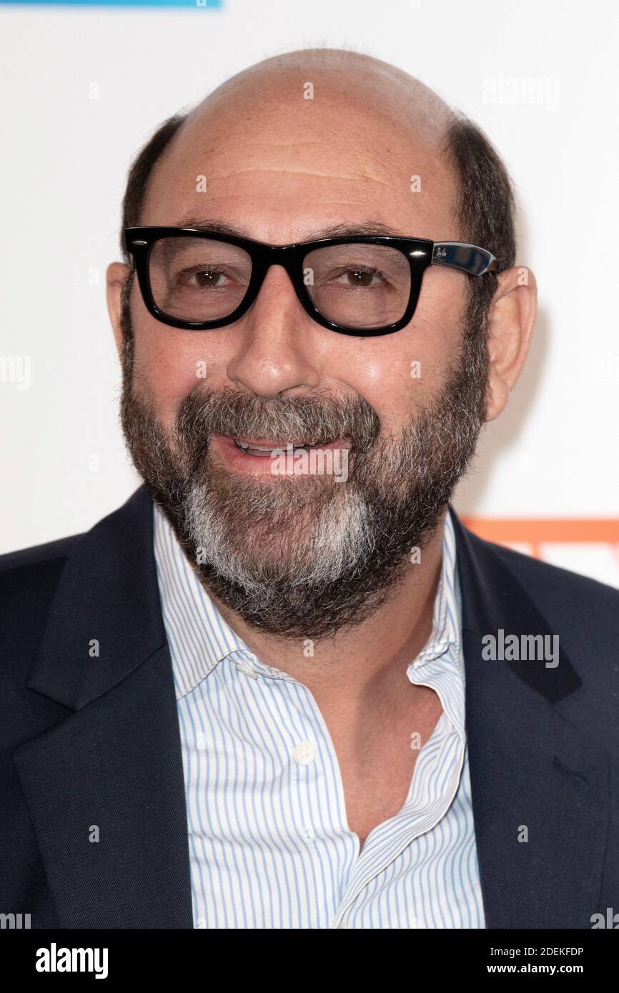 Kad Merad attends the Groupe TF1 photocall at Palais de Tokyo on ...