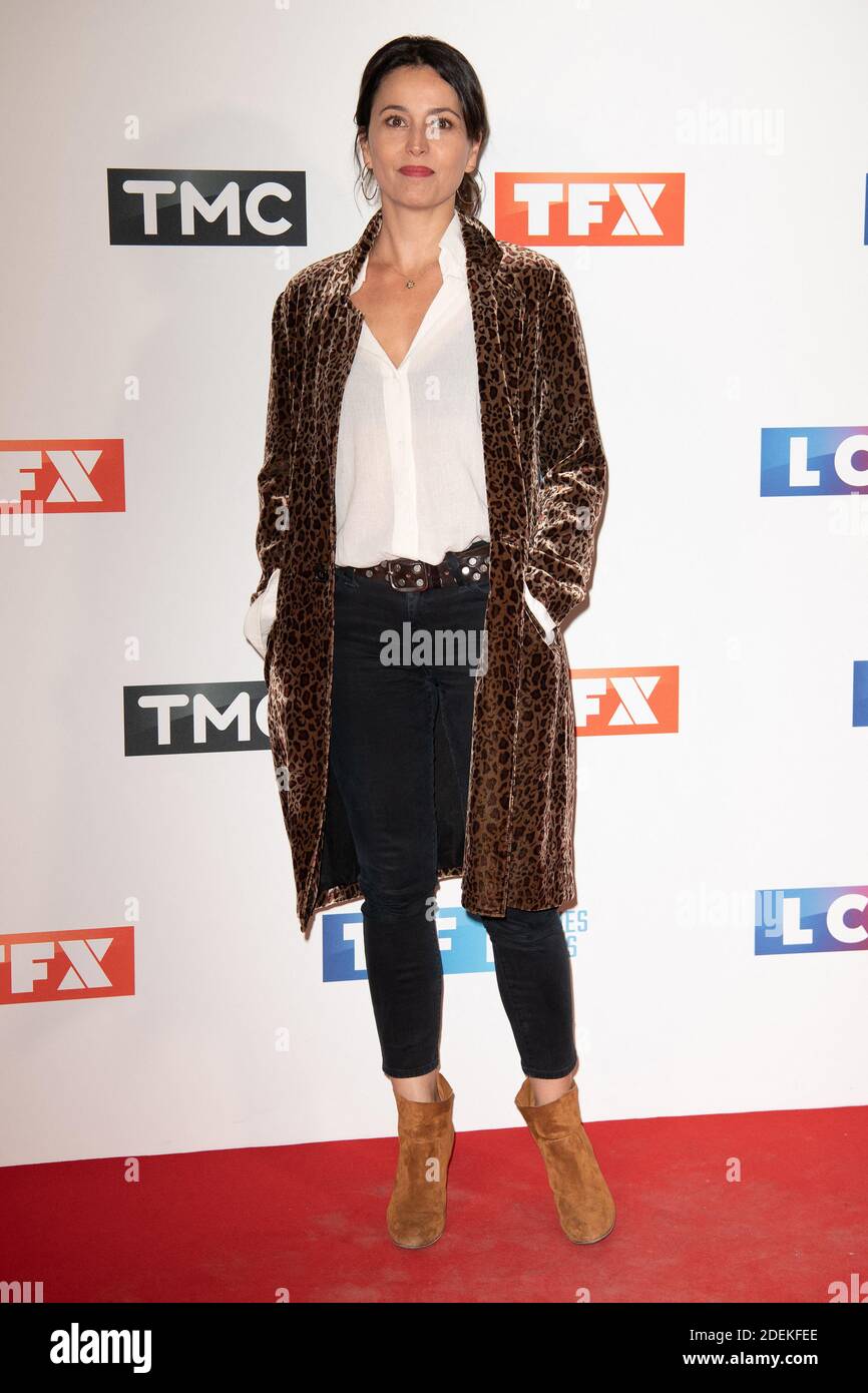 Anne Charrier attends the Groupe TF1 photocall at Palais de Tokyo on ...