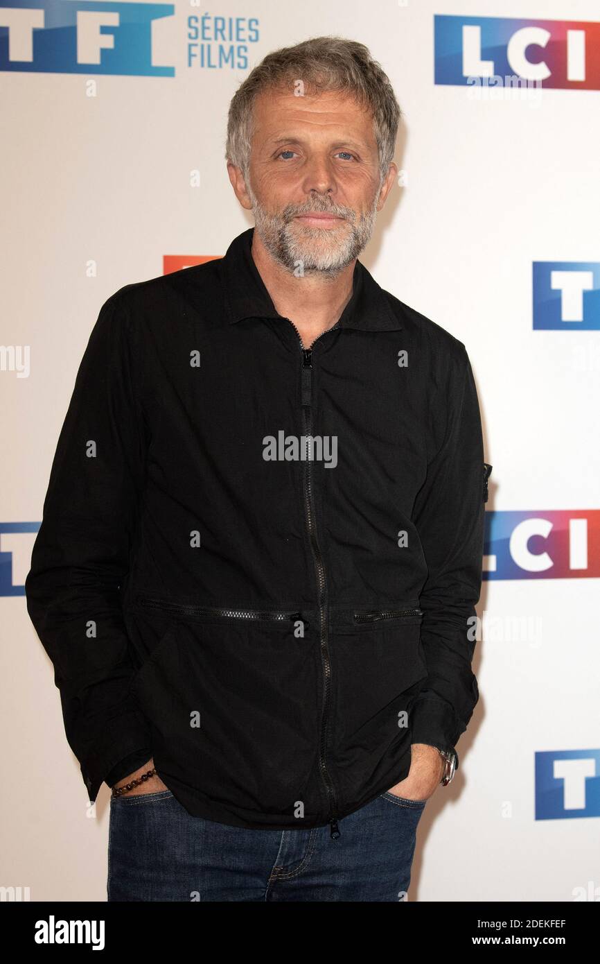 Stephane Guillon attends the Groupe TF1 photocall at Palais de Tokyo on ...