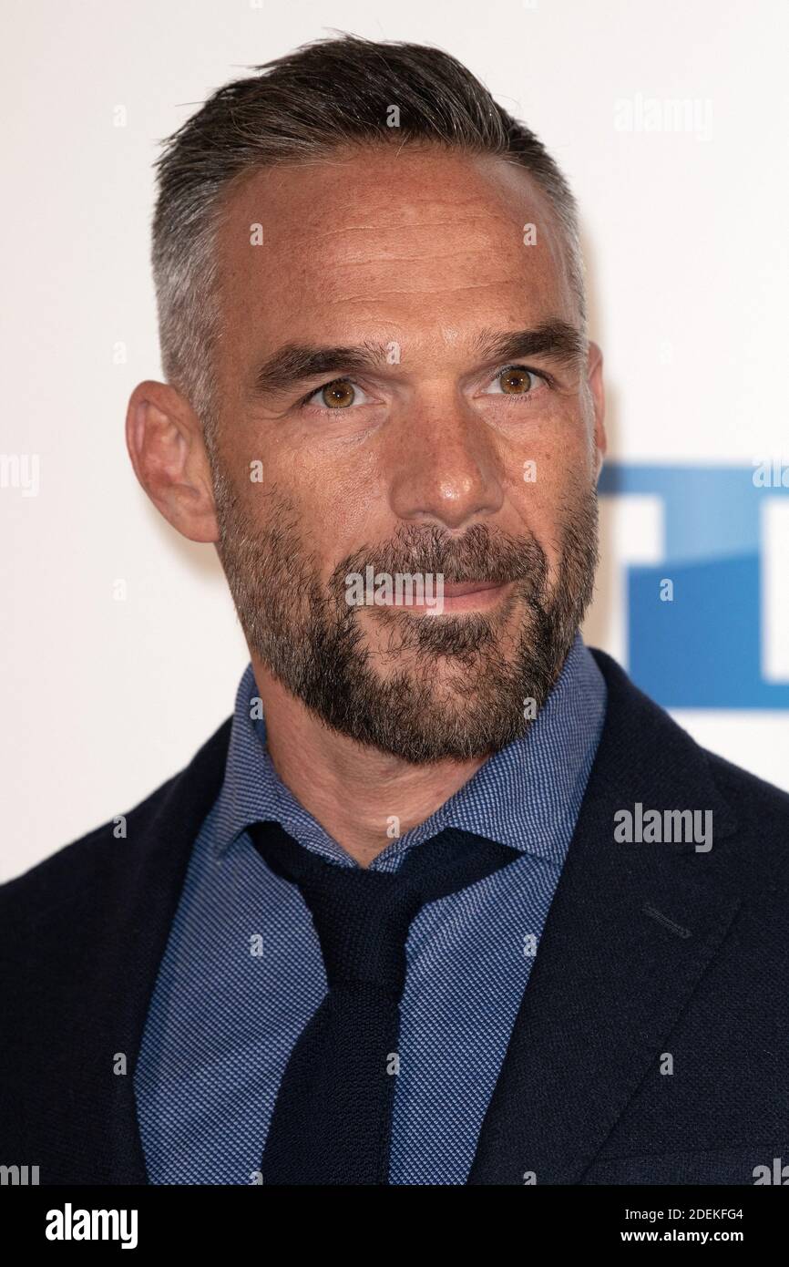 Mathieu Madenian attends the Groupe TF1 photocall at Palais de Tokyo on ...