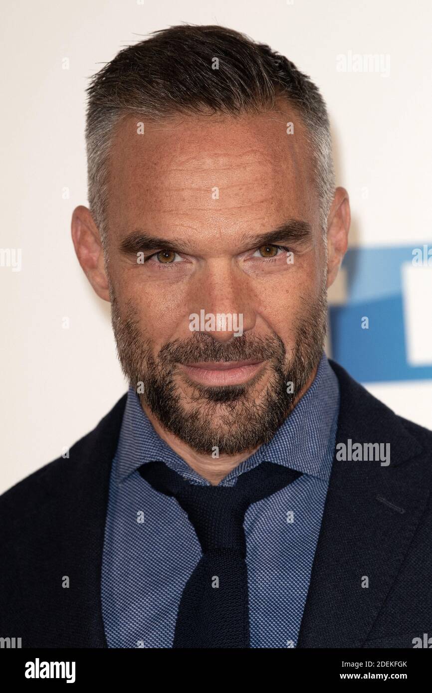 Mathieu Madenian attends the Groupe TF1 photocall at Palais de Tokyo on ...