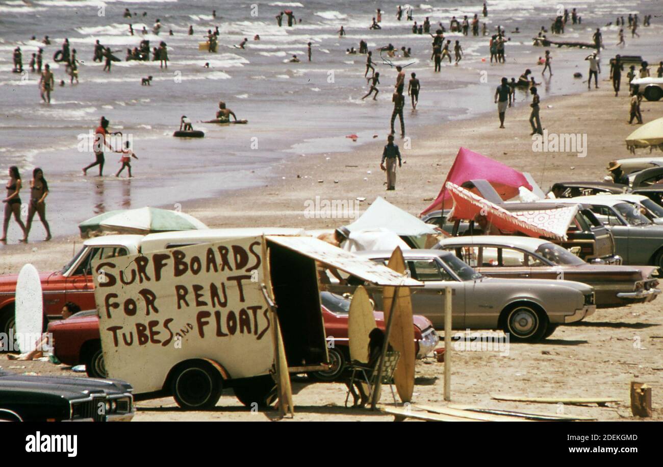 1970s beach photos hi-res stock photography and images - Alamy