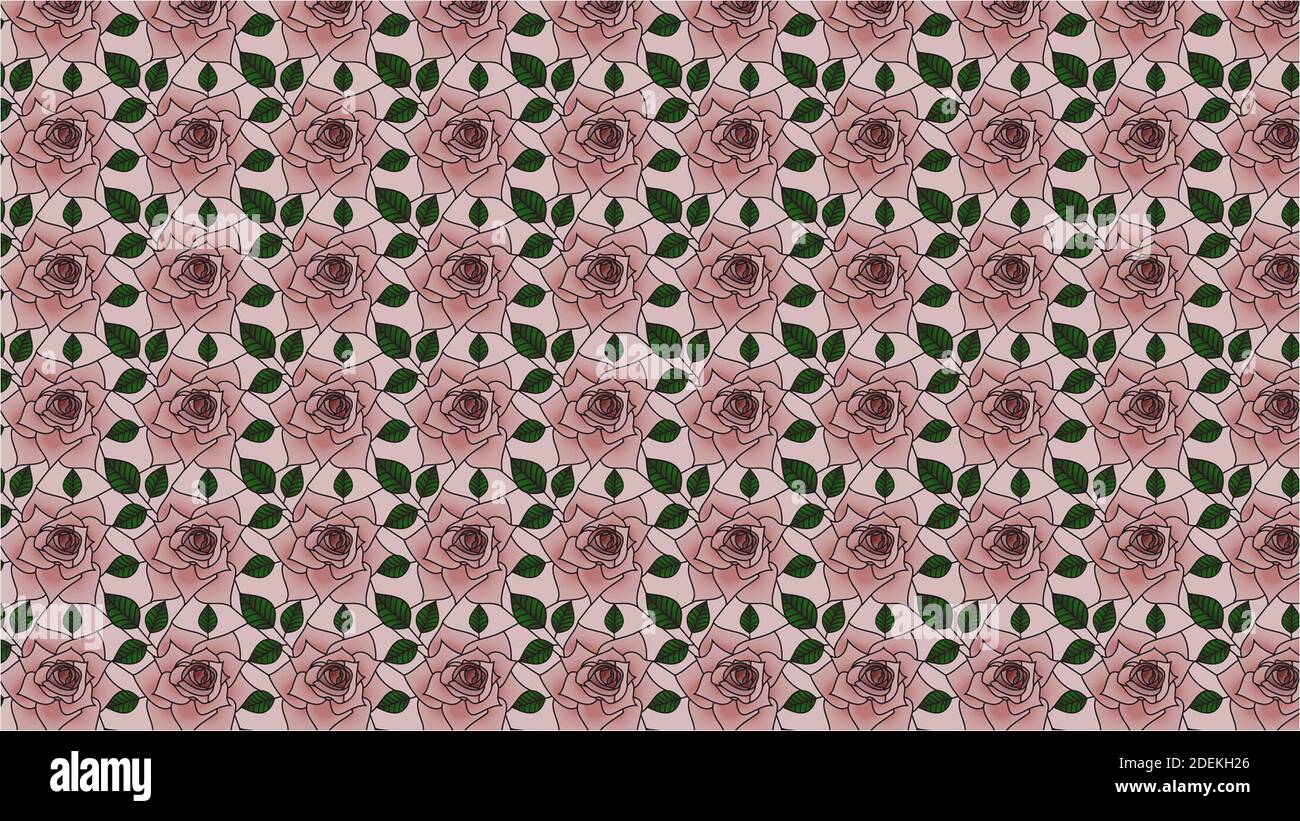 Rose background - backdrop - wallpaper HD Stock Photo - Alamy