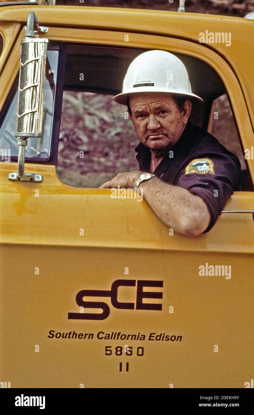 Southern california edison 1970s hi-res stock photography and images ...