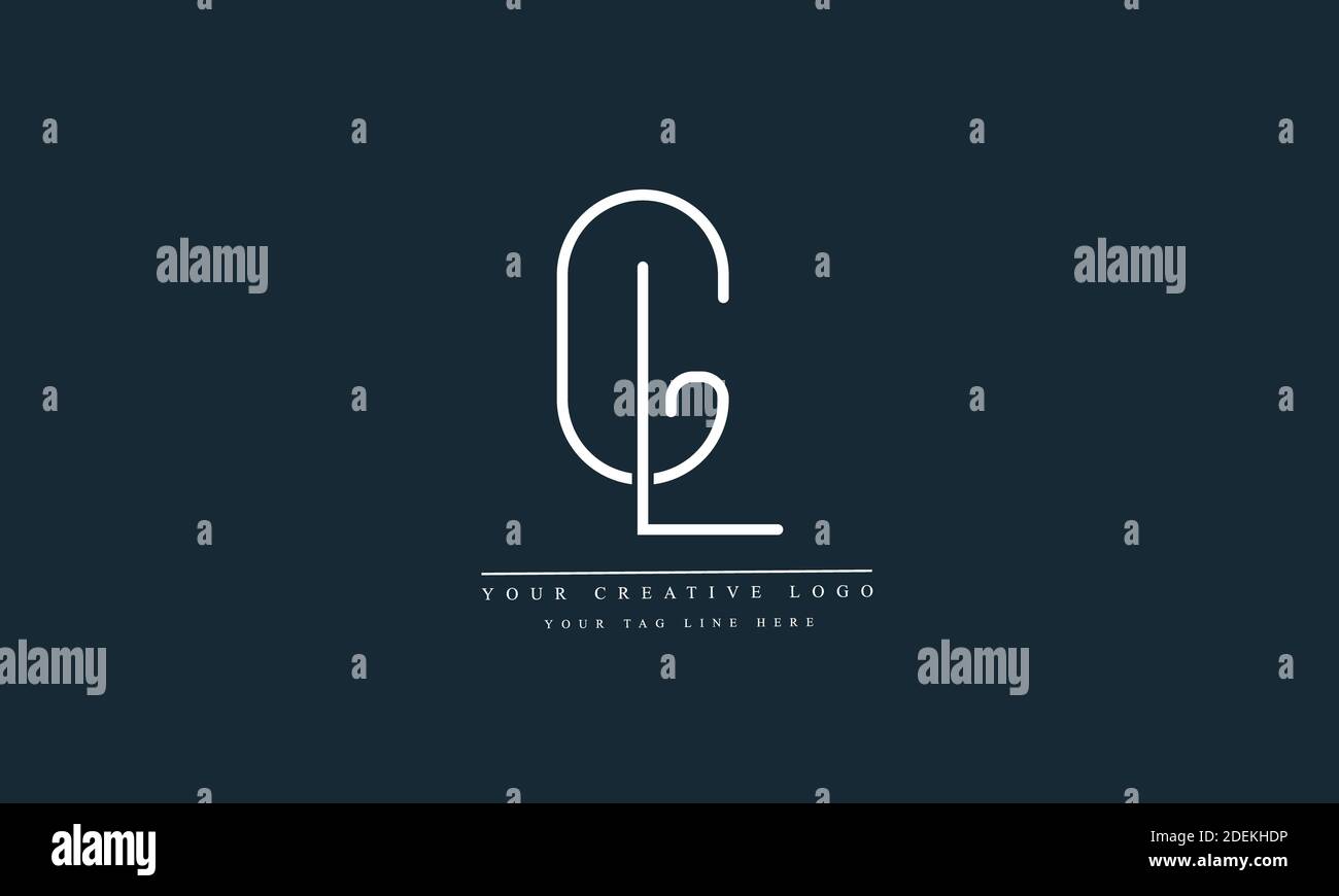 Lg monogram hi-res stock photography and images - Alamy