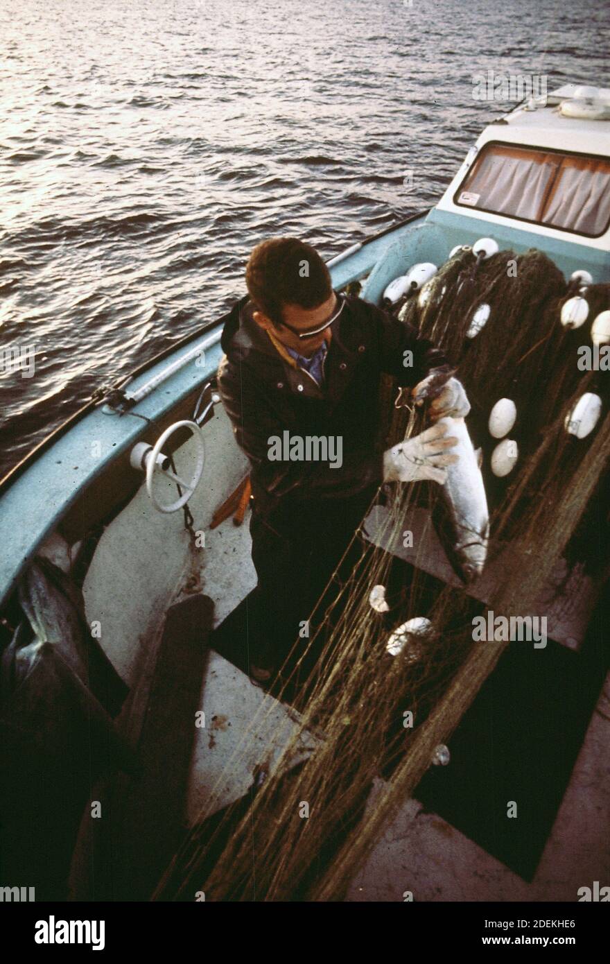 1970s fishing archival gill net fishing hi-res stock photography and ...