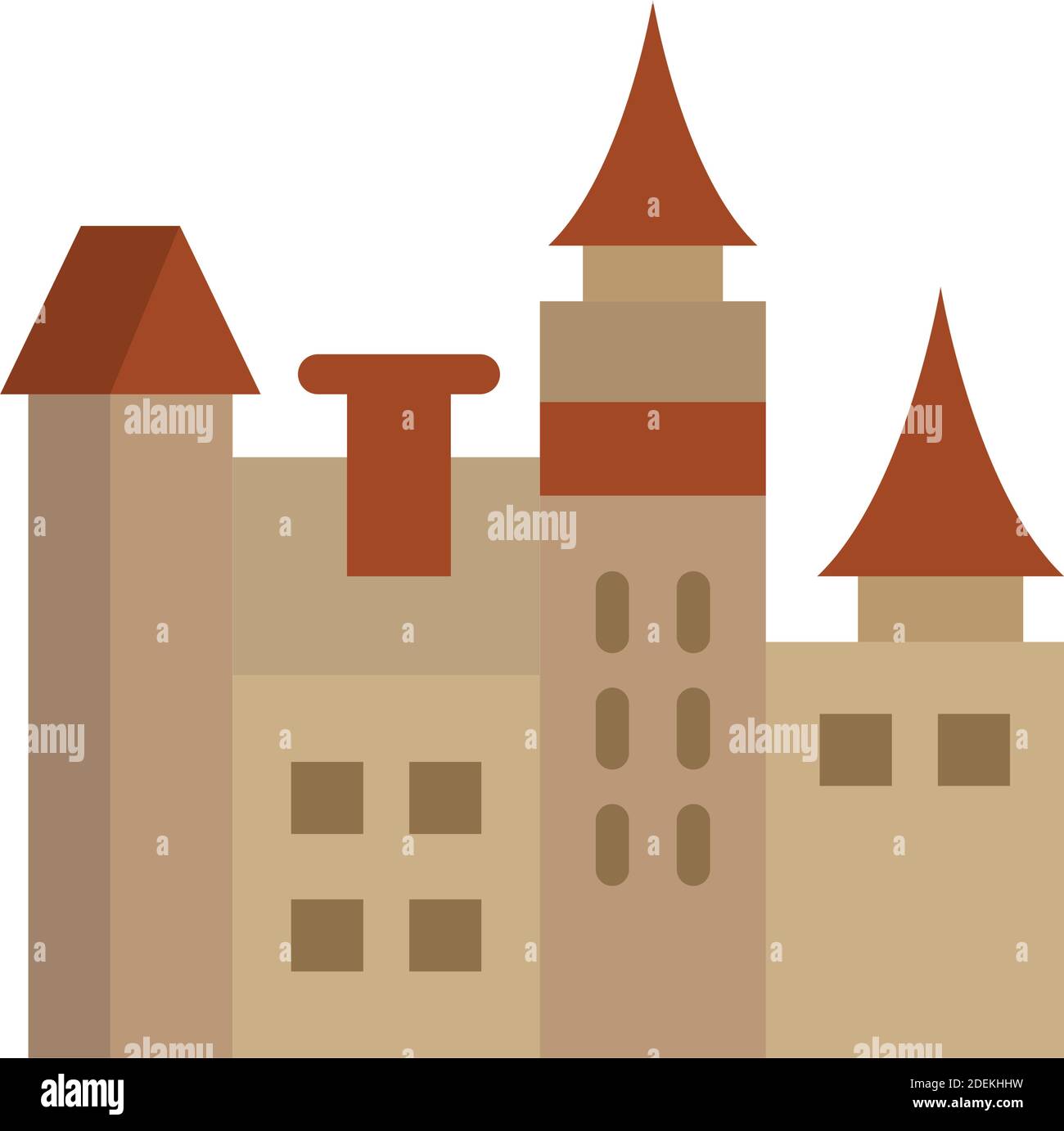 Bran castle bran romania Stock Vector Images - Alamy