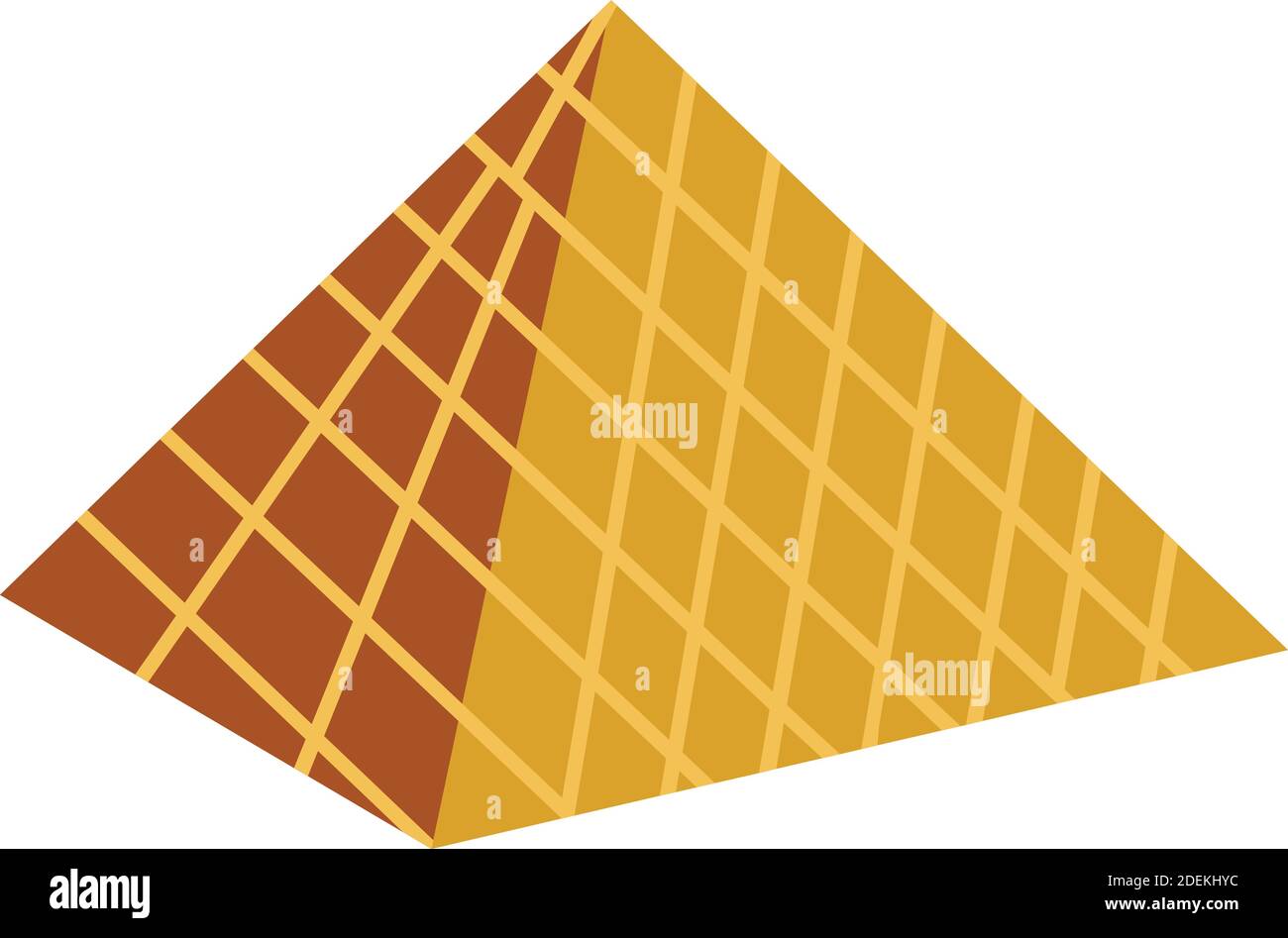 Louvre, Paris, France, Louvre museum fully editable vector icons Stock ...