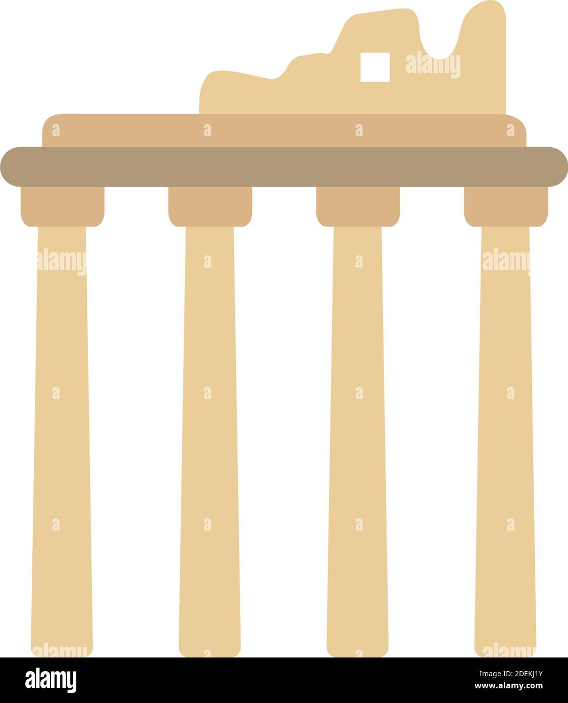 Ephesus, Turkey, ancient Greek, landmark fully editable vector icons ...