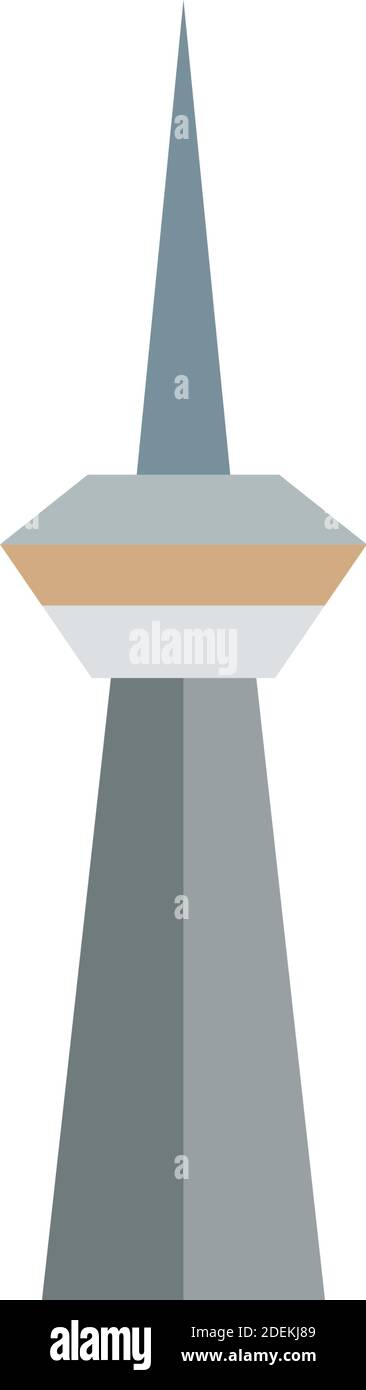 Worlds tallest tower Stock Vector Images - Alamy