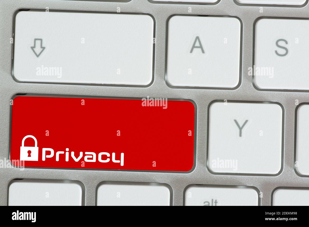 Computer and key for data protection Stock Photo - Alamy