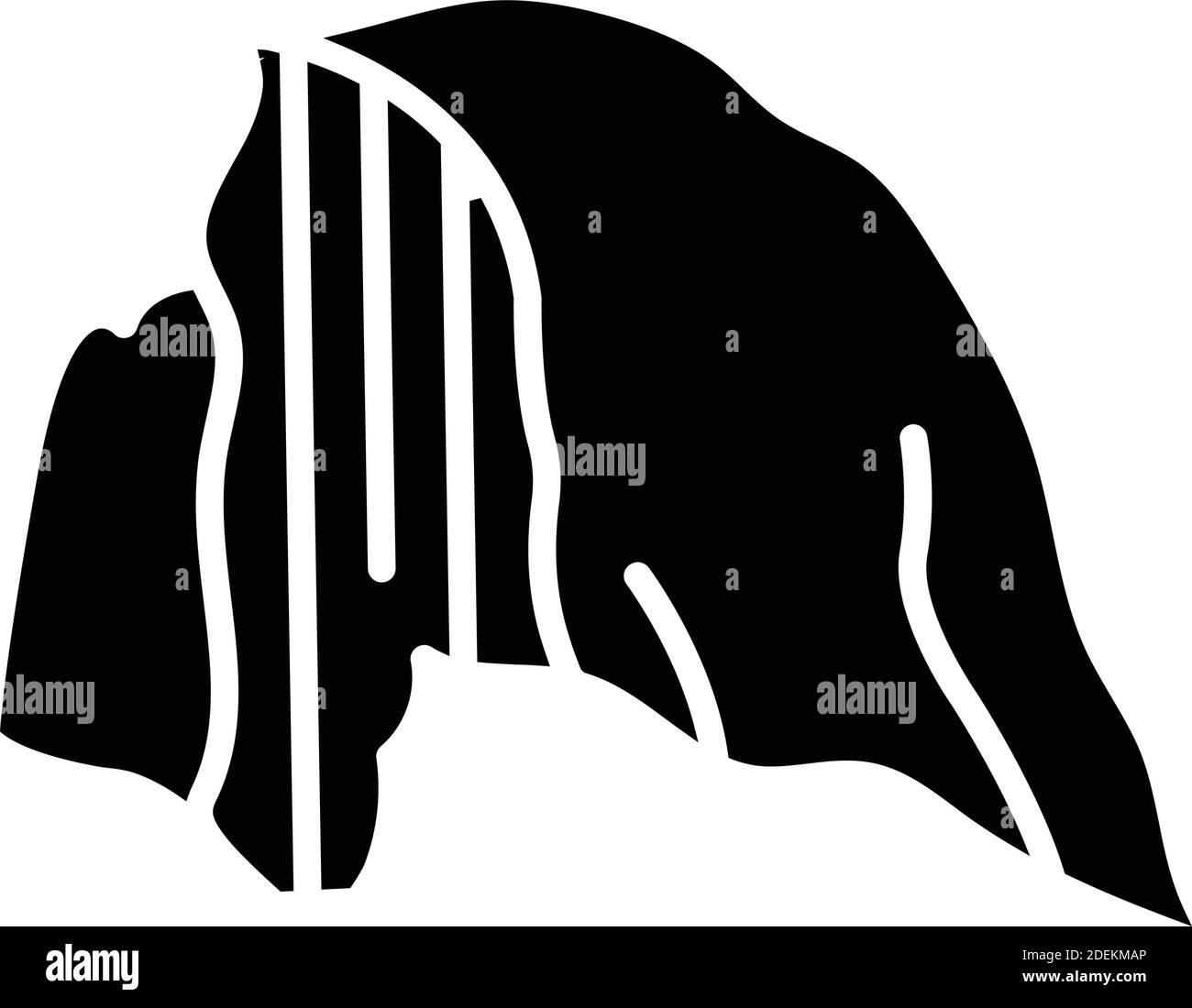 Yosemite valley and half dome Stock Vector Images - Alamy