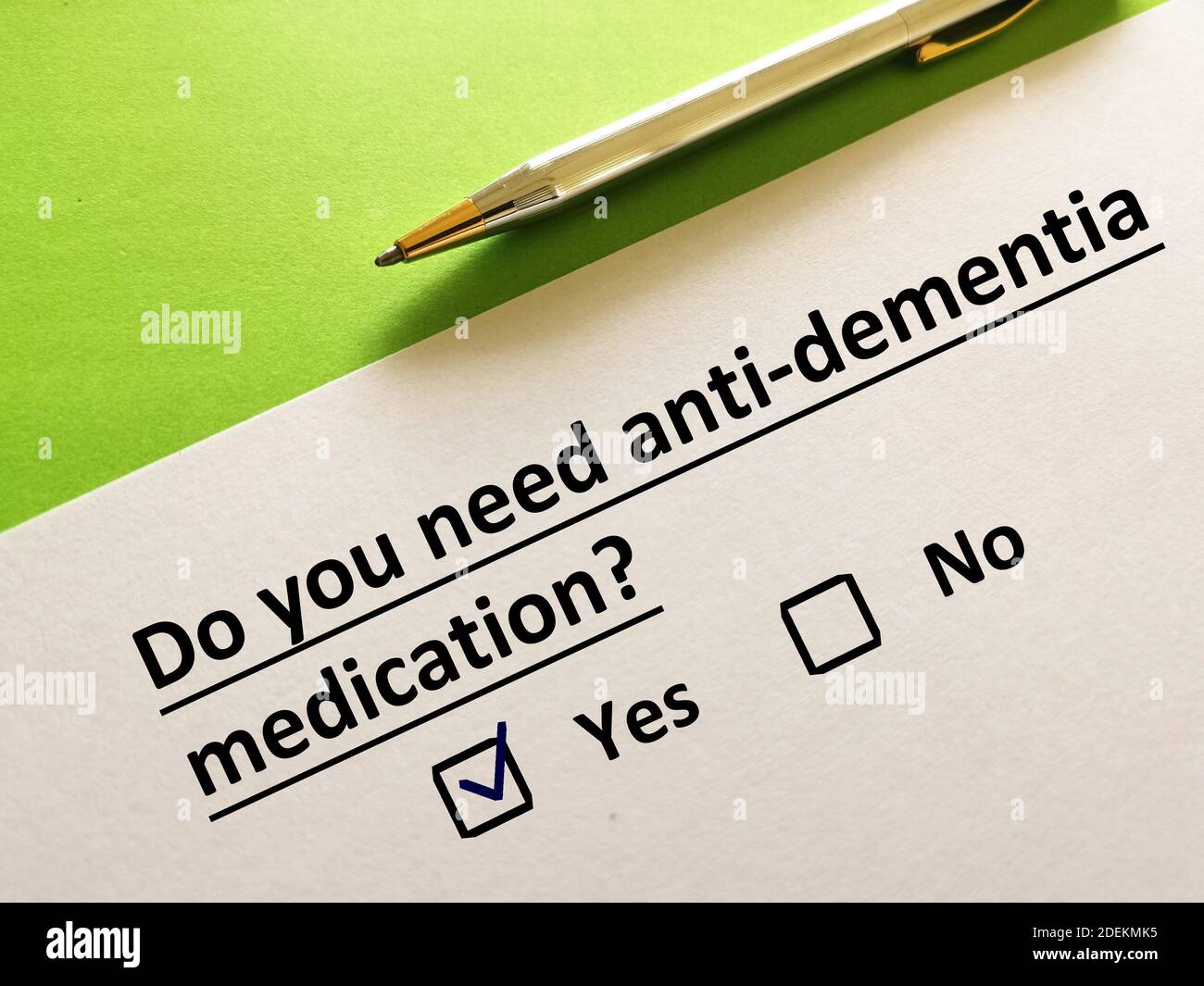 One person is answering question about psychiatric medication. The ...