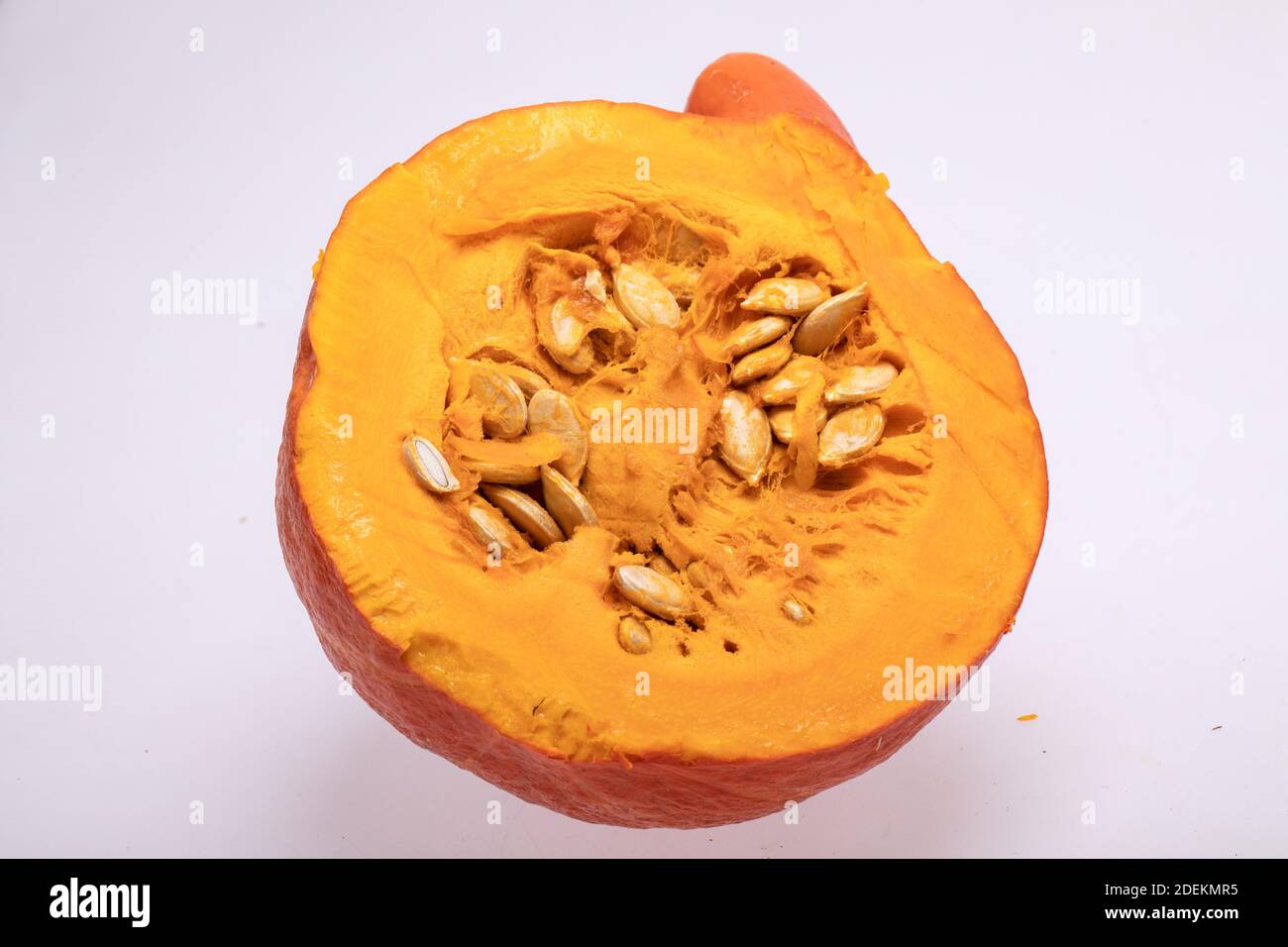 Yellow pumpkin vegetable isolated on white background Stock Photo - Alamy