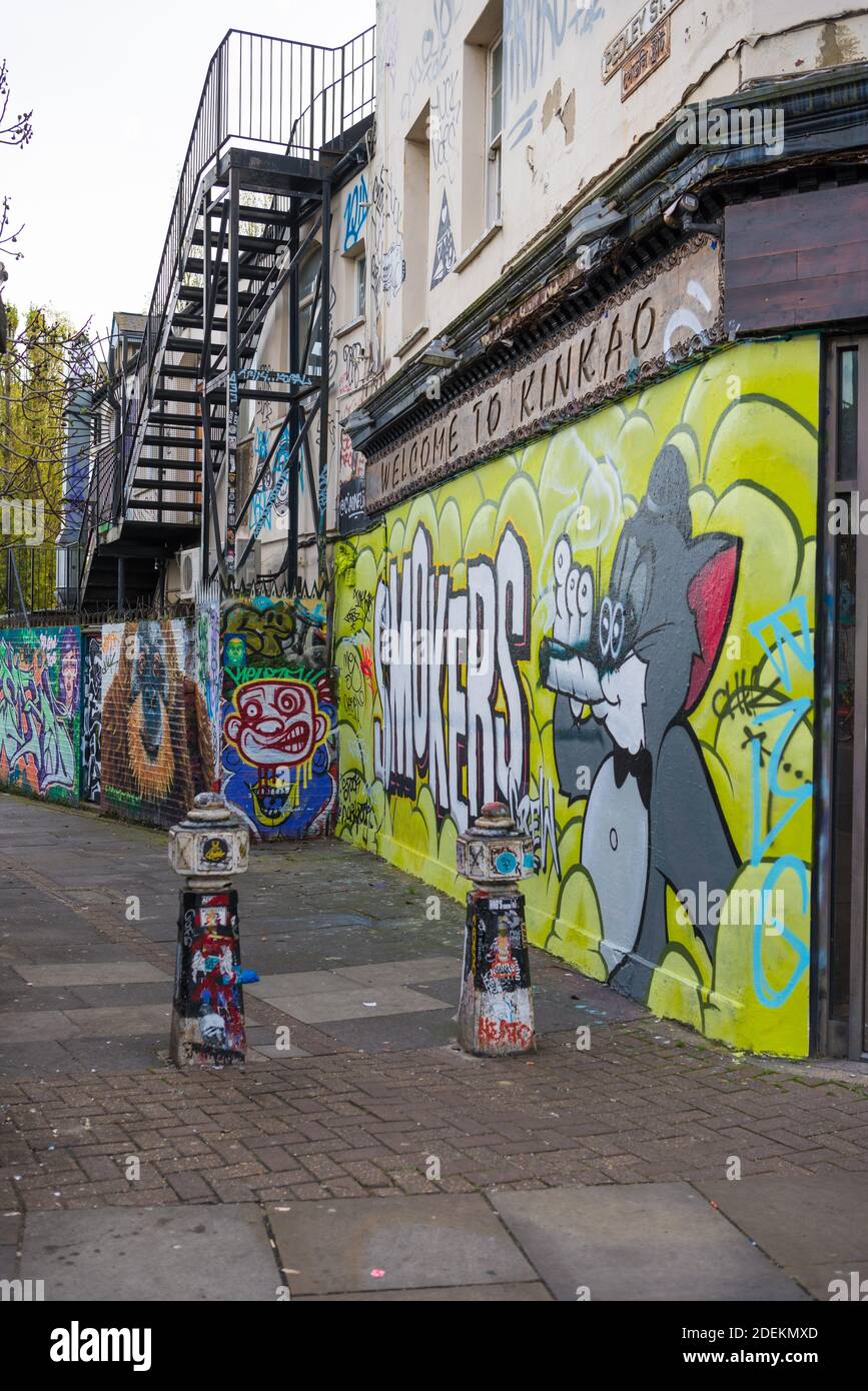 Spitalfields street art 2020 hi-res stock photography and images - Alamy