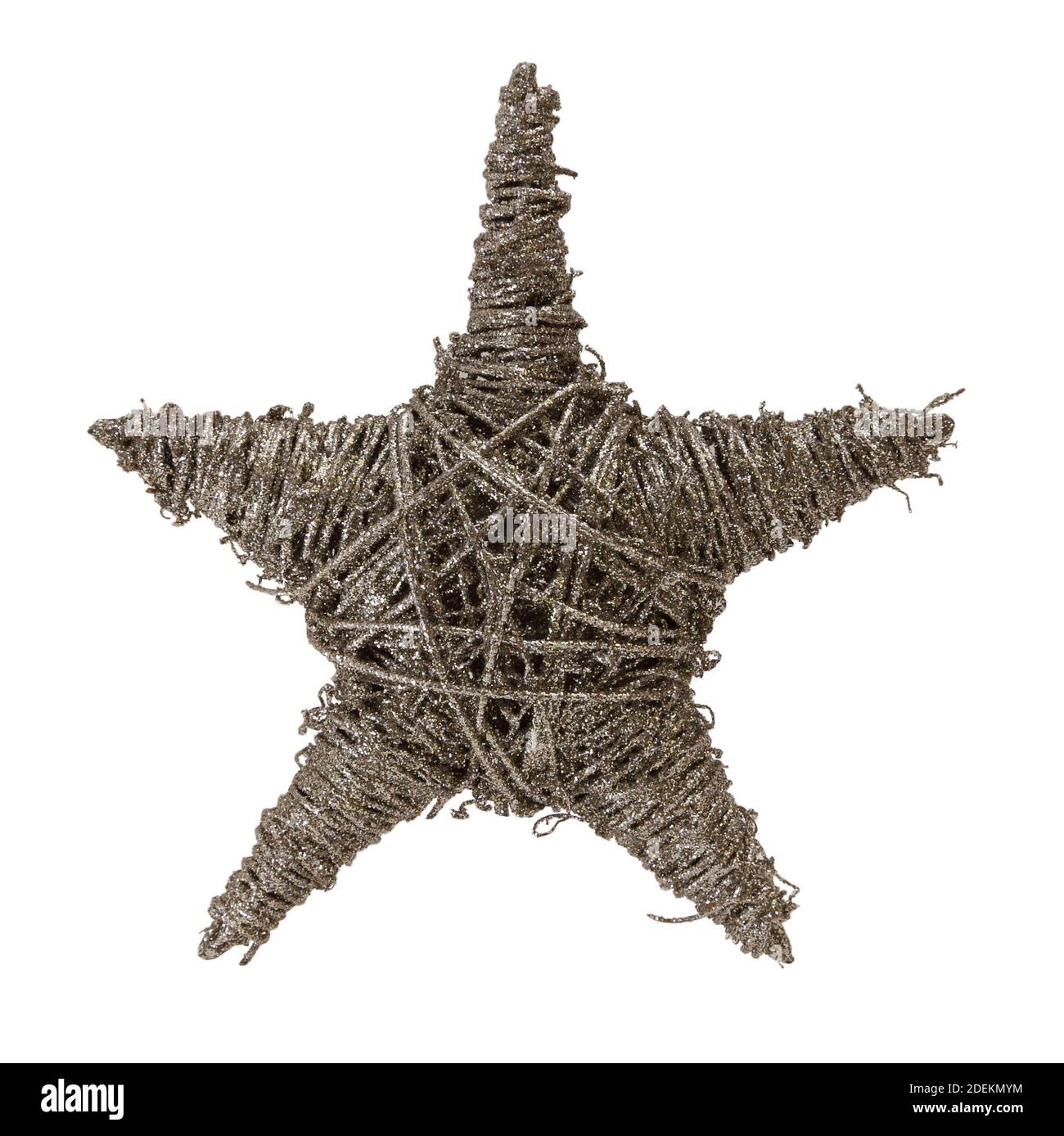 Silver star decoration hi-res stock photography and images - Alamy