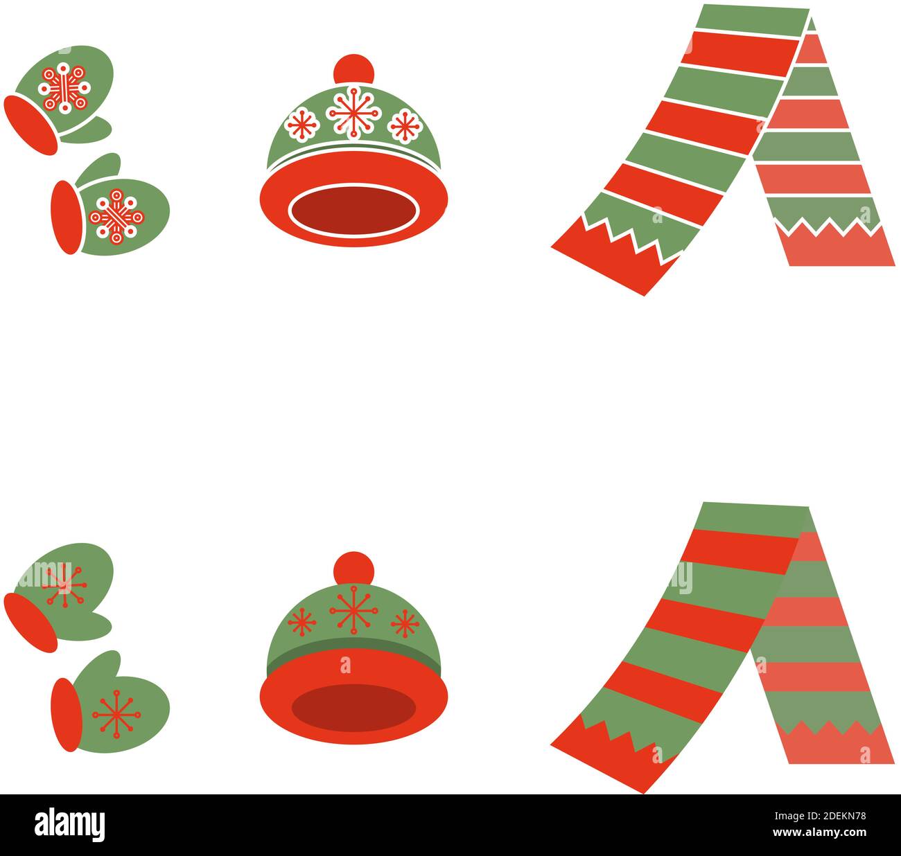 Apparel And Mittens Clip Art