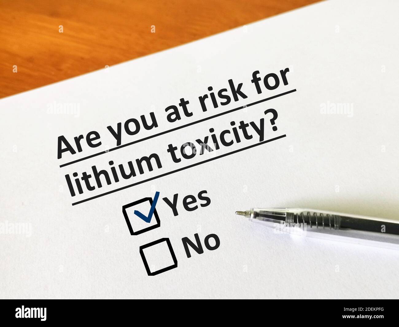 One person is answering question about psychiatric medication. The ...