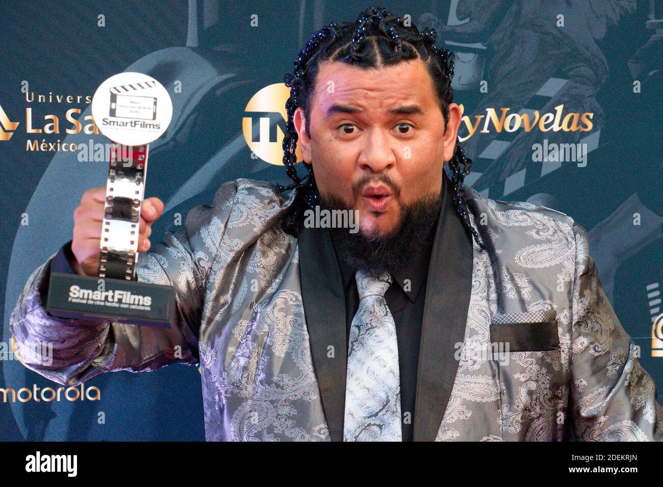 MEXICO CITY, MEXICO – NOVEMBER 29: Abraham Gomez poses for photos ...