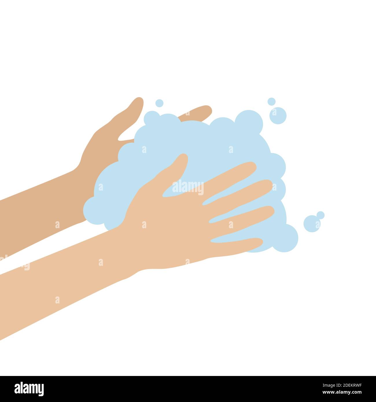 Hand washing cartoon hi-res stock photography and images - Alamy