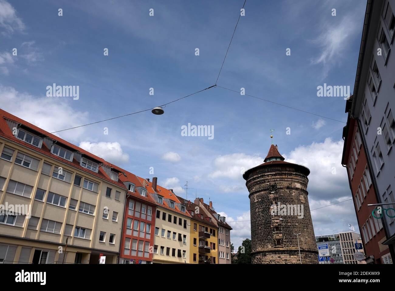 sightseeing in nuremberg. Ancient building. castle of nuremberg Stock ...