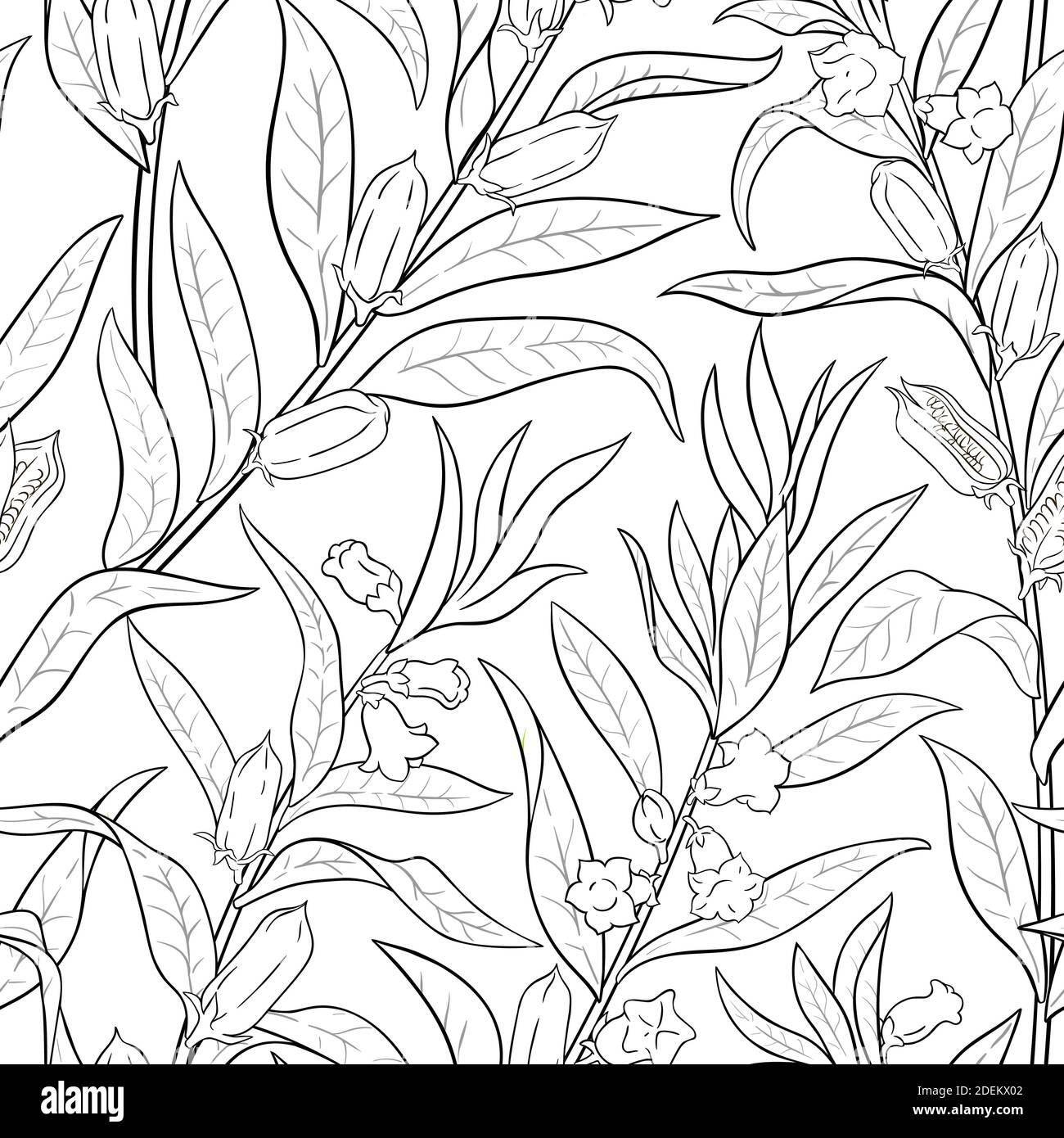 sesame vector pattern Stock Vector Image & Art - Alamy