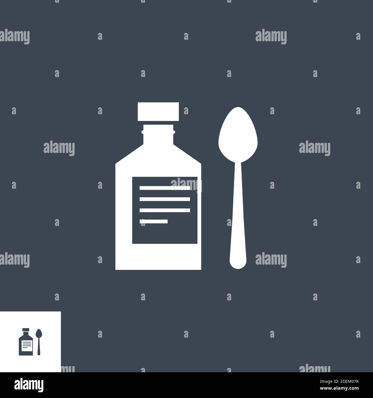 Pouring Syrup related vector glyph icon Stock Vector Image & Art - Alamy