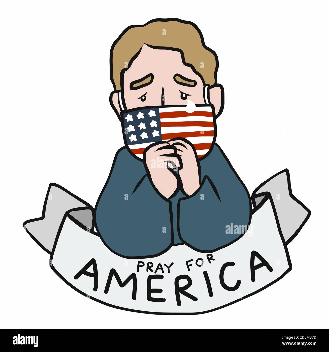 American christianity Stock Vector Images - Alamy