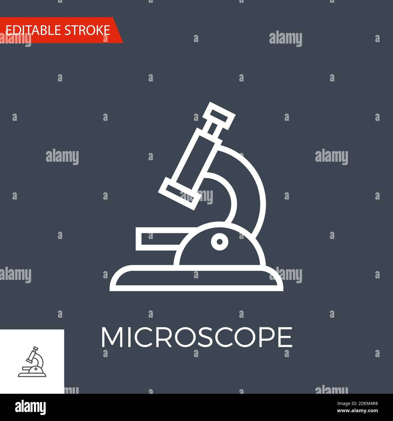 Microscope Vector Icon Stock Vector Image & Art - Alamy