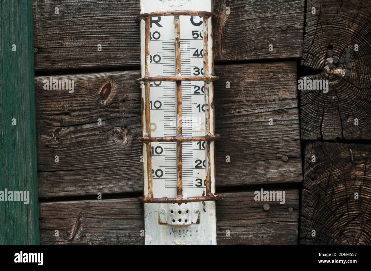 thermometer for measuring and observing the temperature, weather and ...
