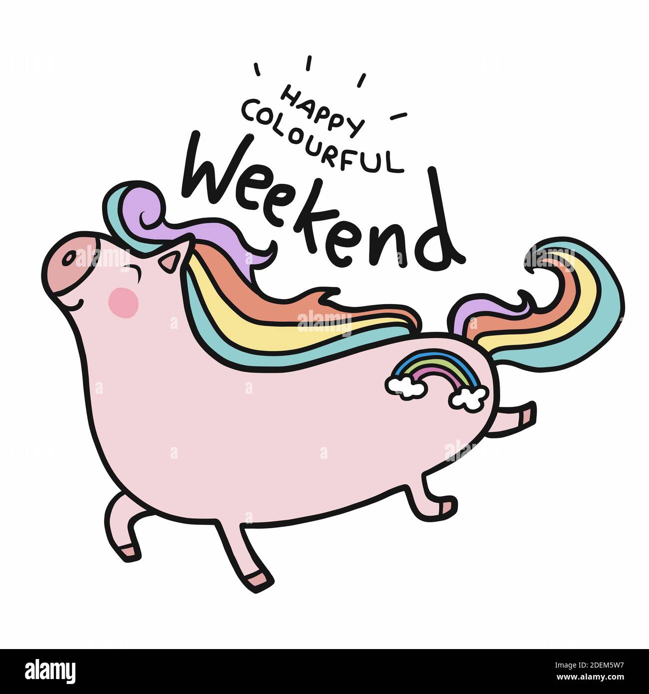 Happy friday sky Cut Out Stock Images & Pictures - Alamy