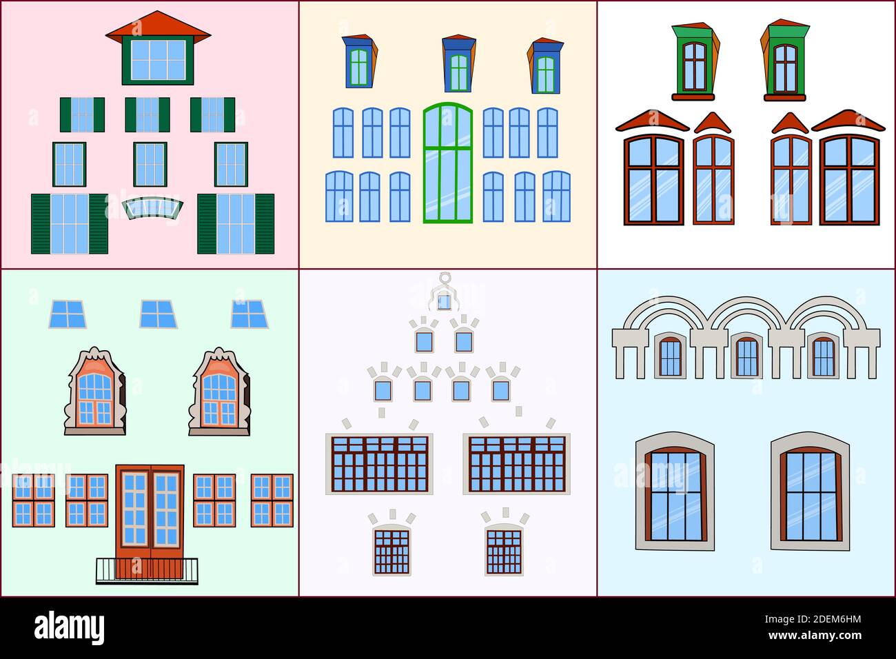Different windows forms Stock Vector Images - Alamy